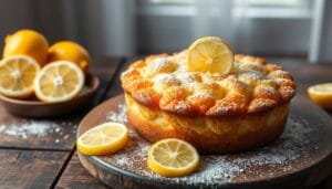 Easy 3-Ingredient Lemon Dump Cake Recipe | Quick Dessert